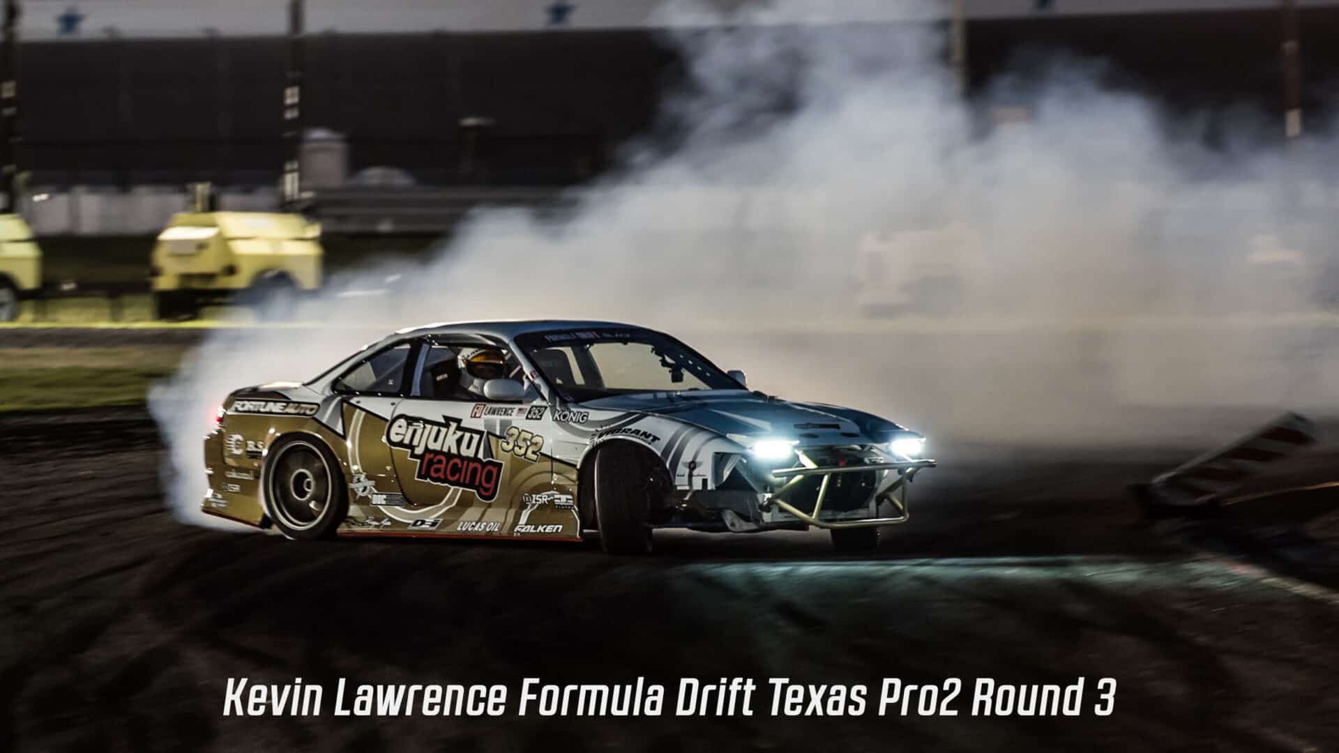Kevin Lawrence Formula Drift Texas Pro2 Round 3 - Konig Wheels
